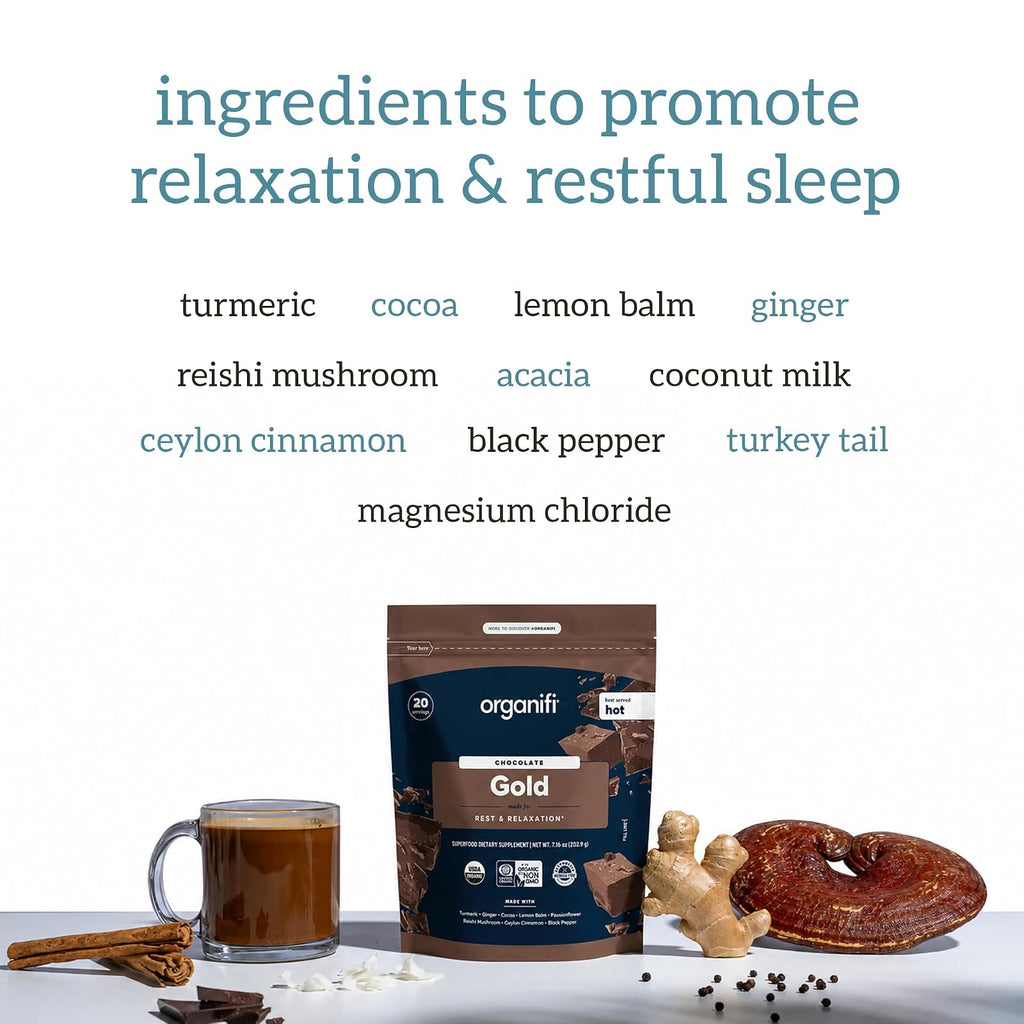organic cocoa and turmeric blend