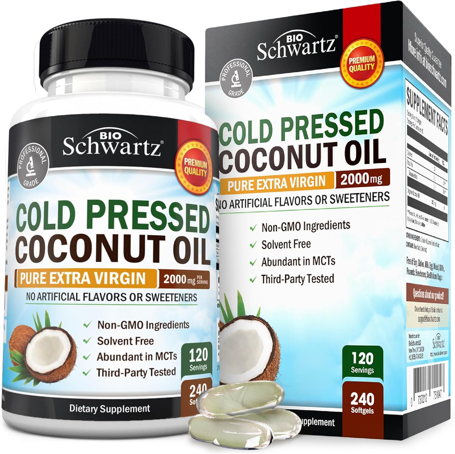 organic coconut oil multivitamins