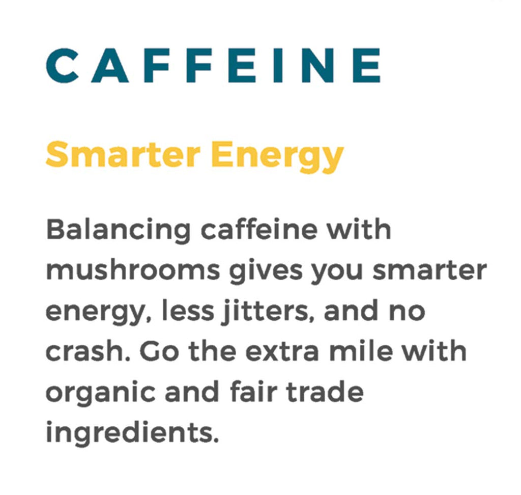 Organic coffee with nootropic benefits