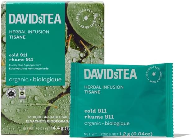 Organic Cold 911 herbal tea bags