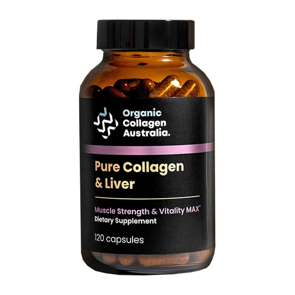 Organic collagen capsules for beauty