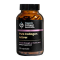 Organic collagen capsules for beauty