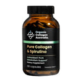 Organic collagen capsules for skin