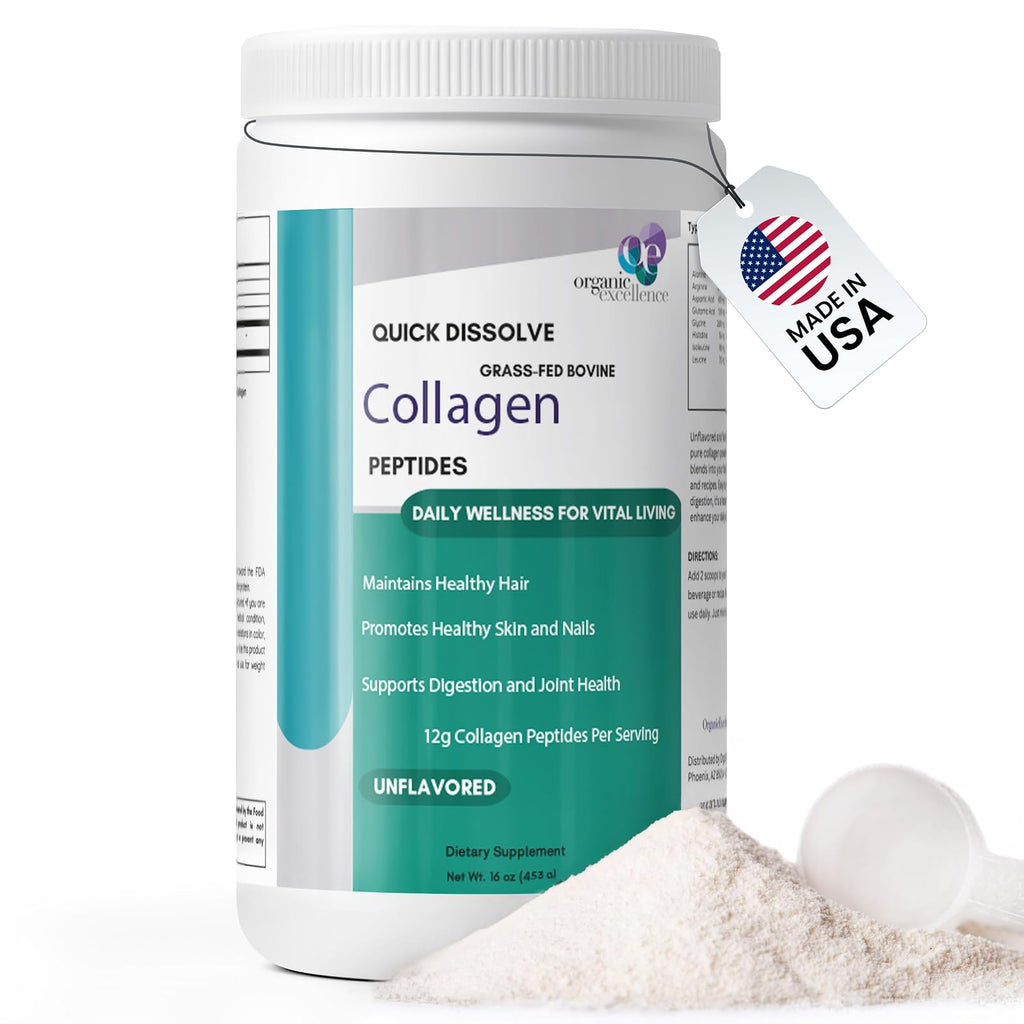 organic collagen peptides powder unflavored