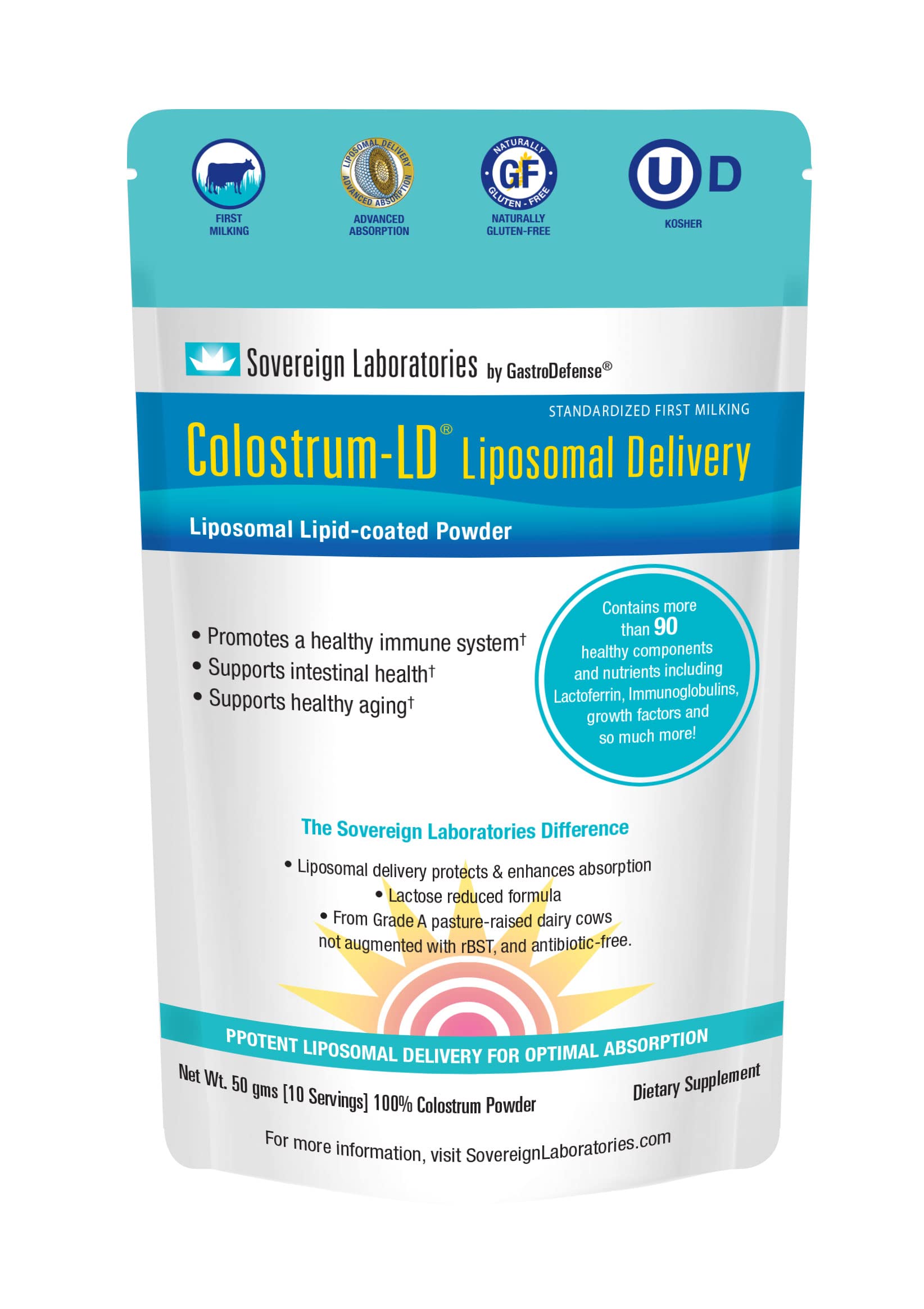 organic colostrum powder for wellness