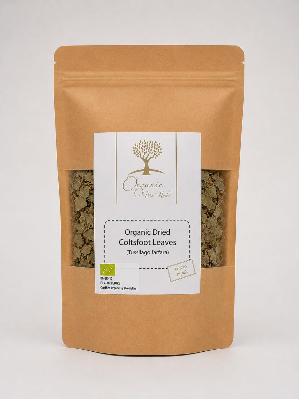 organic coltsfoot leaves herbal tea