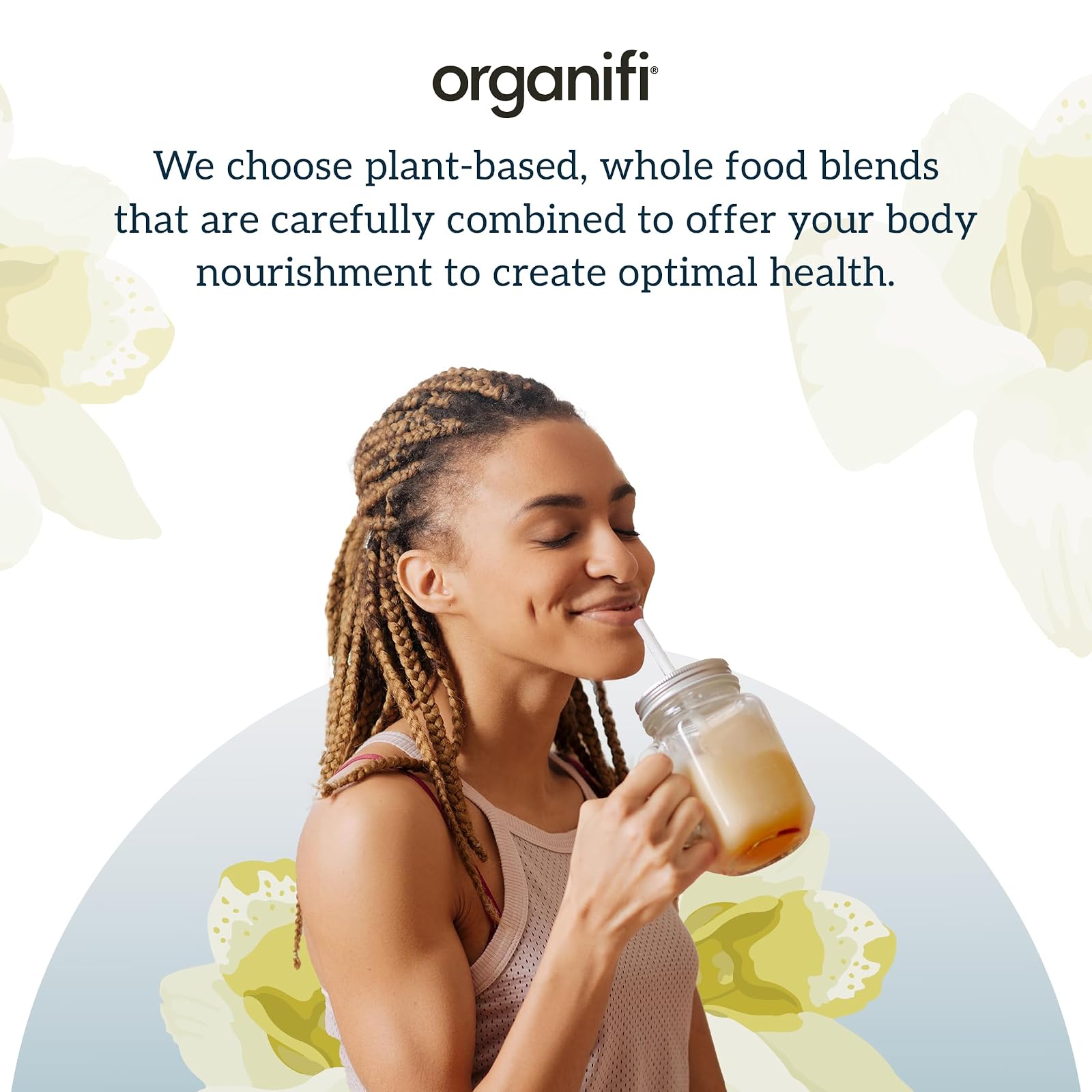 Organic complete protein for meal replacement