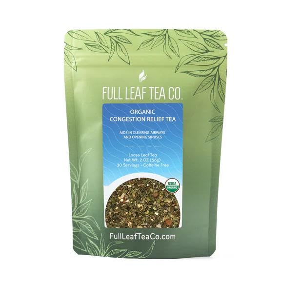 organic congestion relief herbal tea