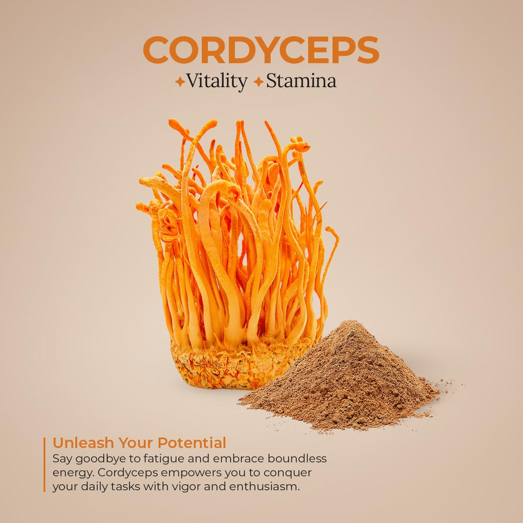 organic CORDYCEPS extract for vitality