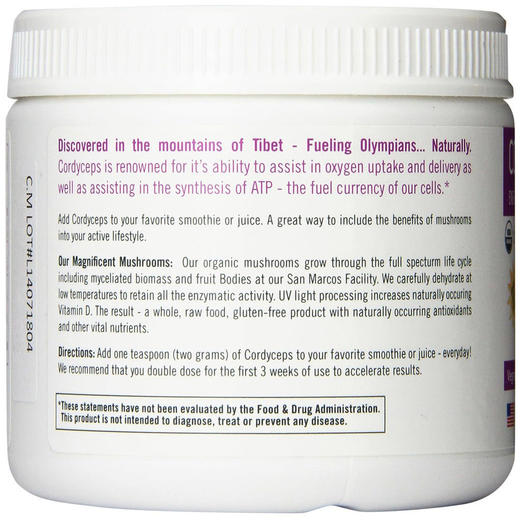 organic cordyceps for athletic performance