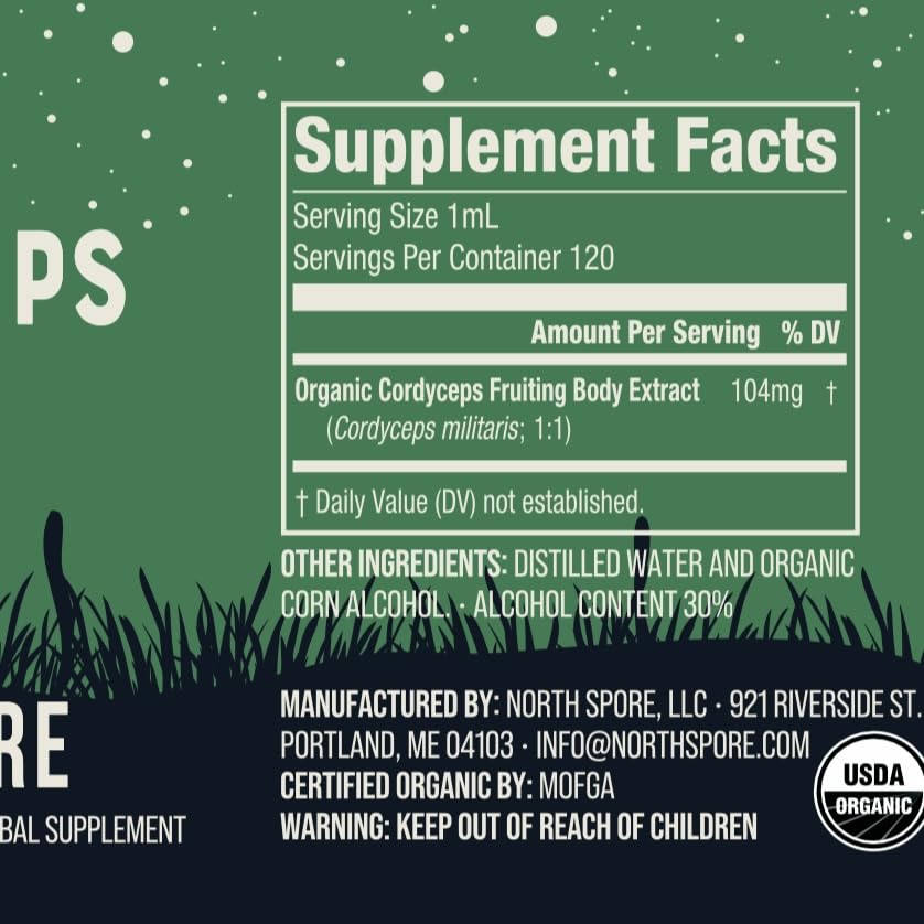 Organic cordyceps for enhanced athletic performance