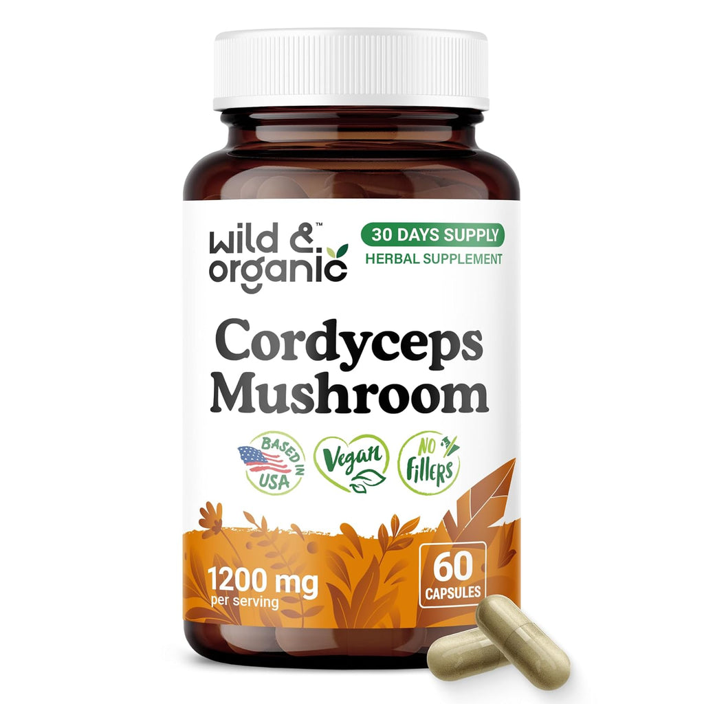 organic cordyceps mushroom capsules