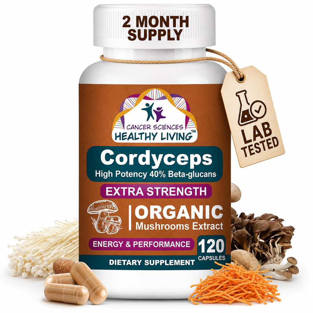 organic cordyceps mushroom capsules