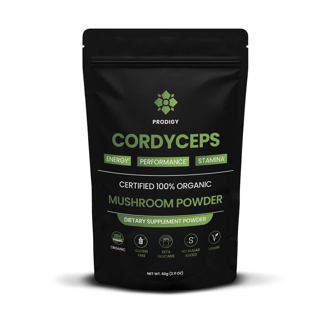 Organic cordyceps mushroom extract powder