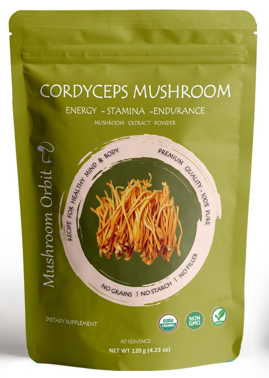 organic cordyceps mushroom extract powder