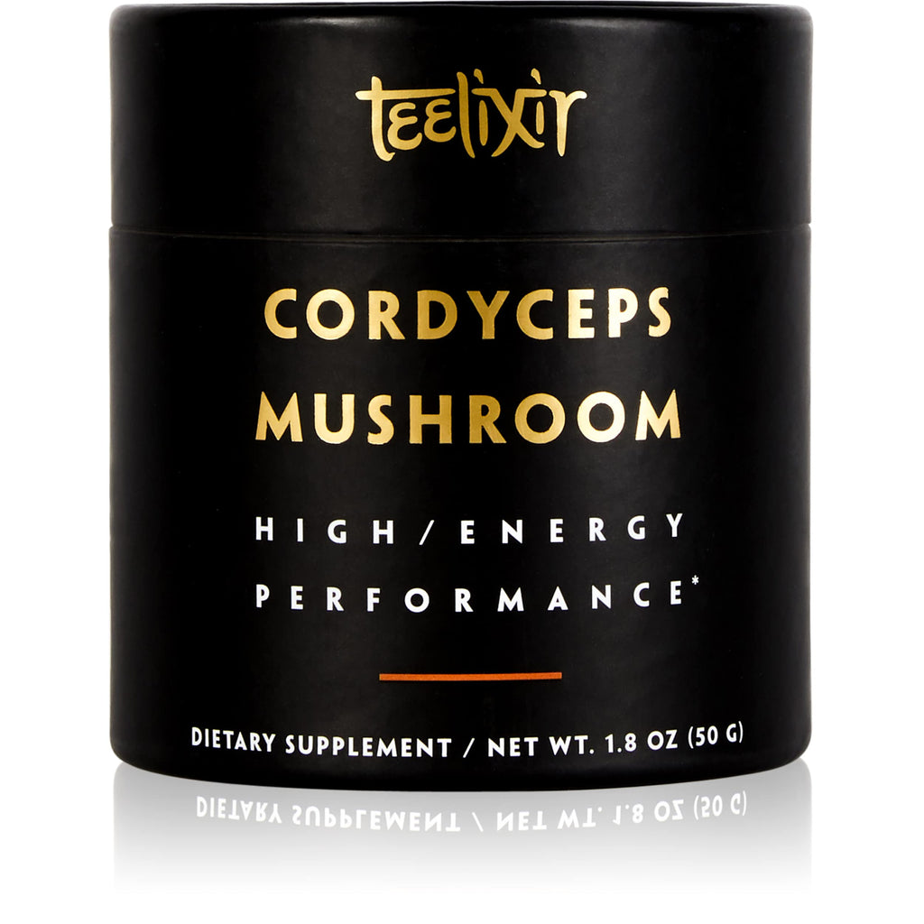 organic cordyceps mushroom powder supplement