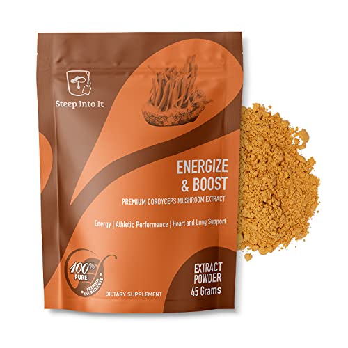 organic cordyceps mushroom powder supplement