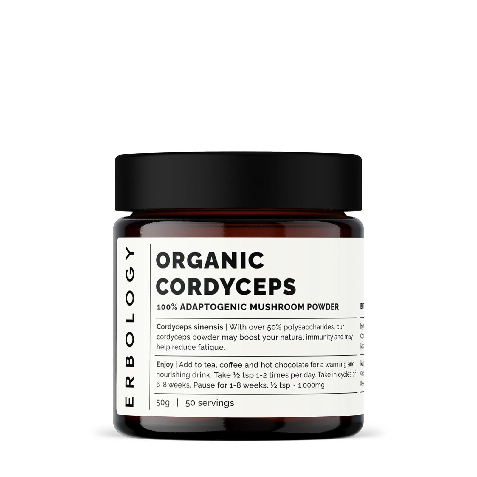organic cordyceps mushroom powder