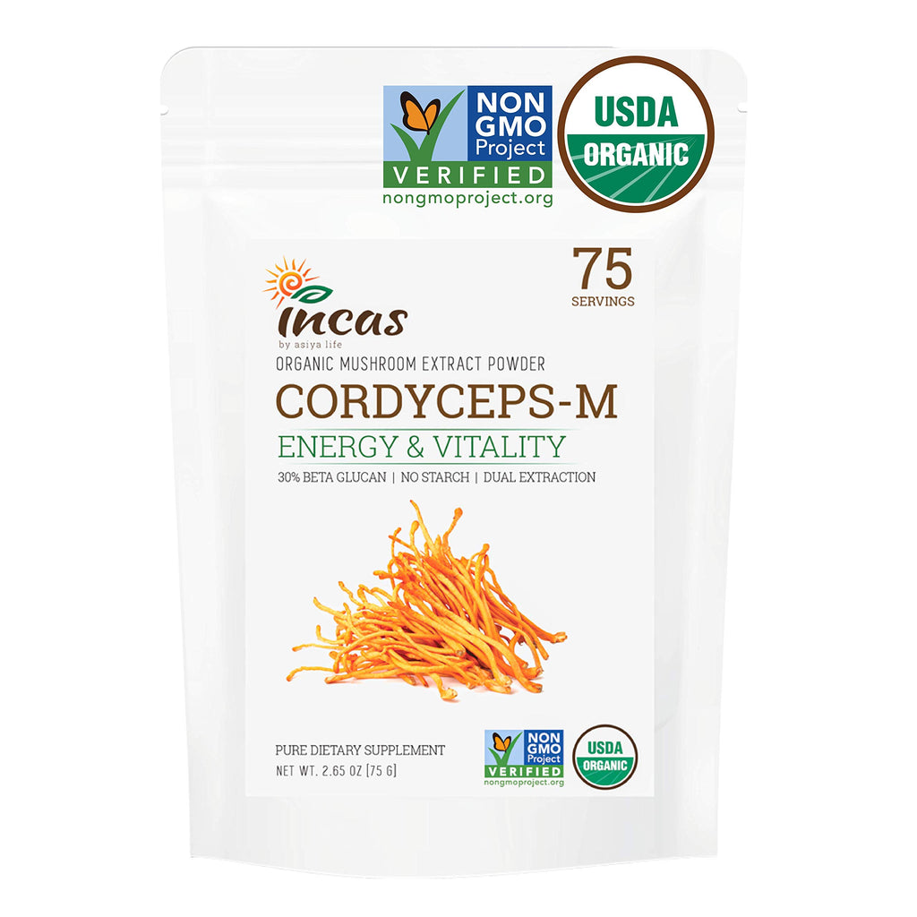 organic cordyceps mushroom powder