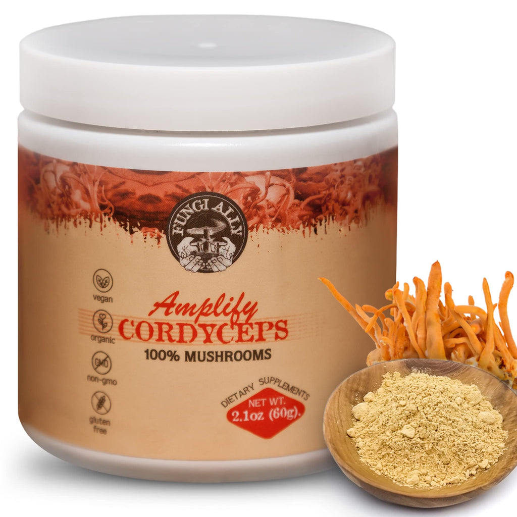 organic cordyceps powder for energy