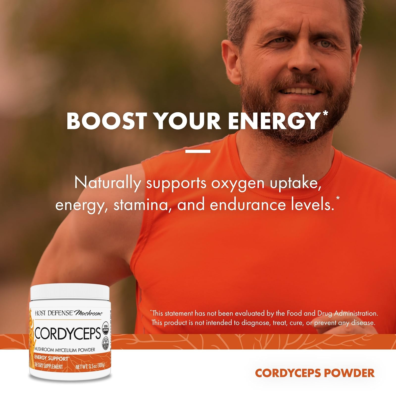 organic cordyceps powder for vitality
