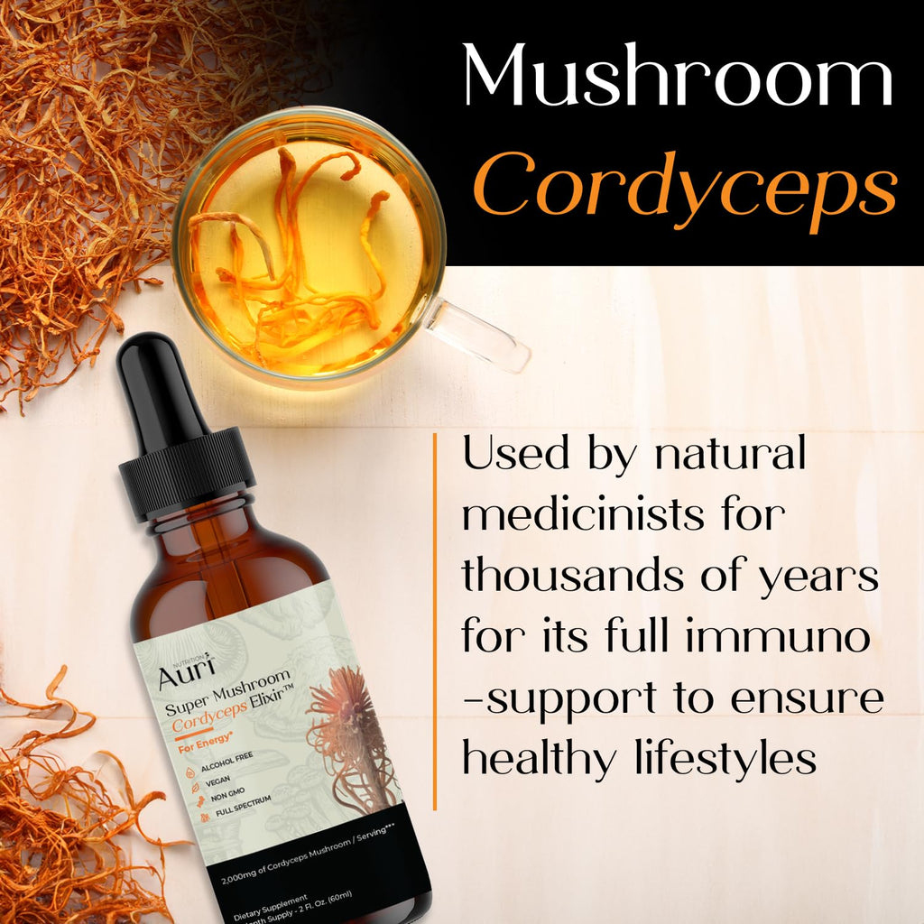 organic cordyceps tincture for wellness