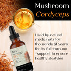 organic cordyceps tincture for wellness