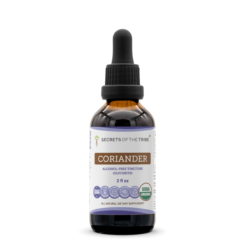 organic coriander extract herbal drops