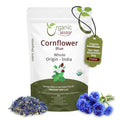 organic cornflower blue herbal tea