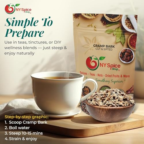 organic cramp bark for wellness