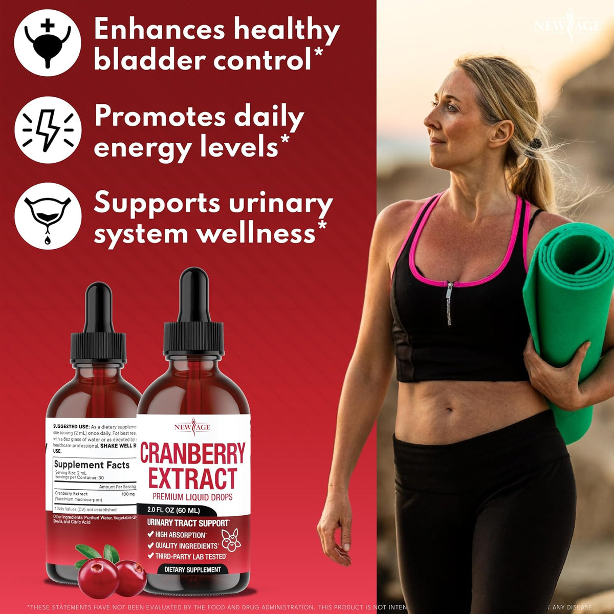 organic cranberry drops for health