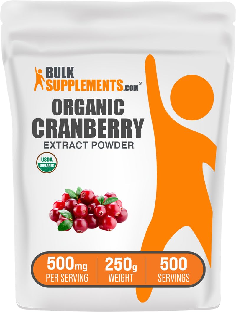 organic cranberry extract supplement