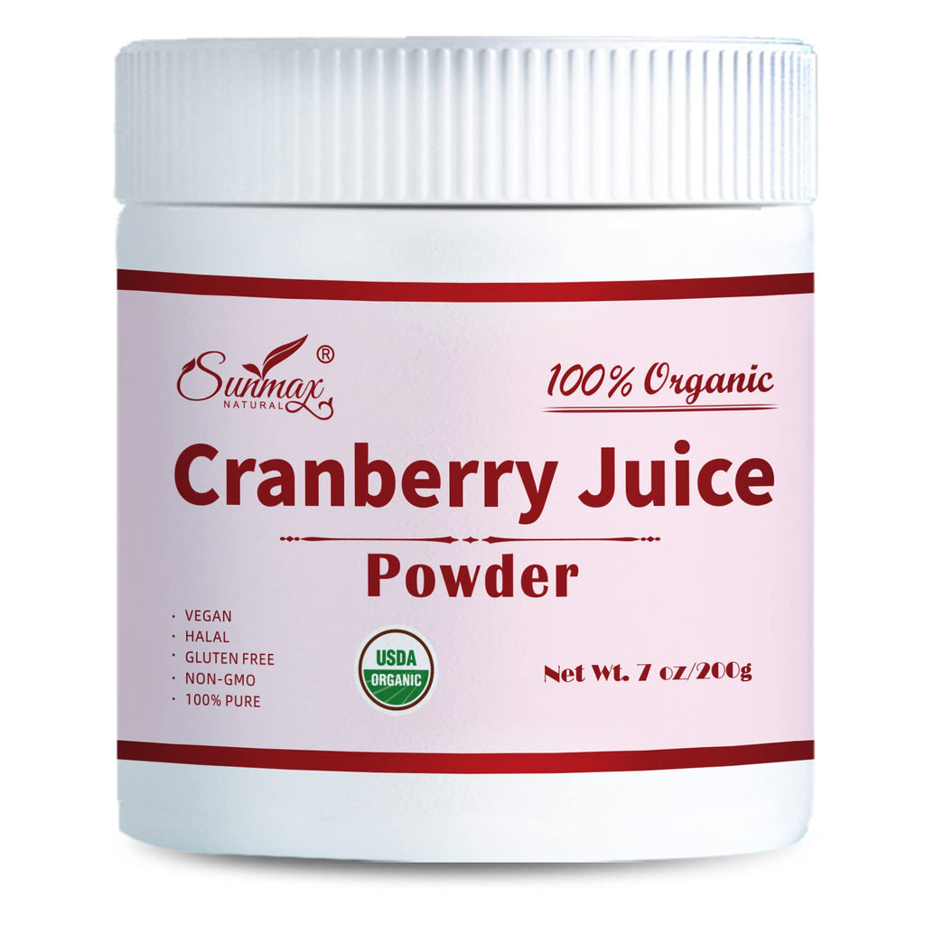 organic cranberry juice powder benefits