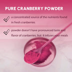 organic cranberry powder for nutrition