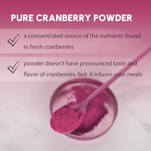 organic cranberry powder for wellness