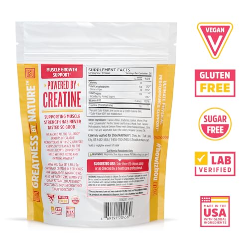 organic creatine gummies for active lifestyle