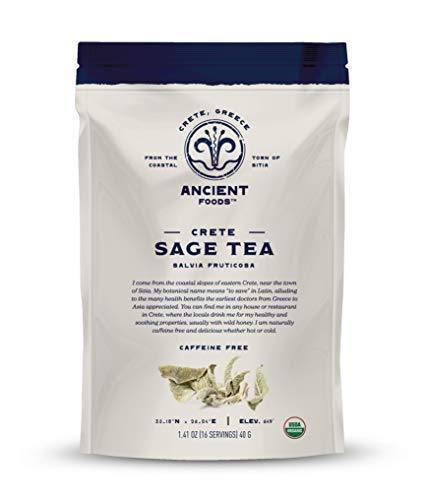 organic Cretan sage herbal tea