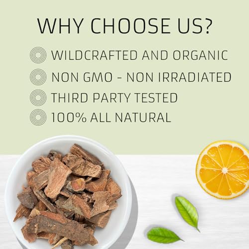 Organic cuachalalate bark for wellness