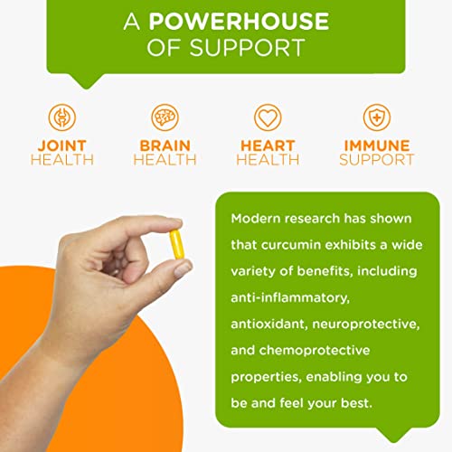 Organic curcumin for holistic wellness