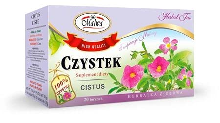 Organic Czystek herbal tea benefits