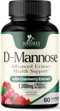 Organic D-Mannose capsules for urinary health