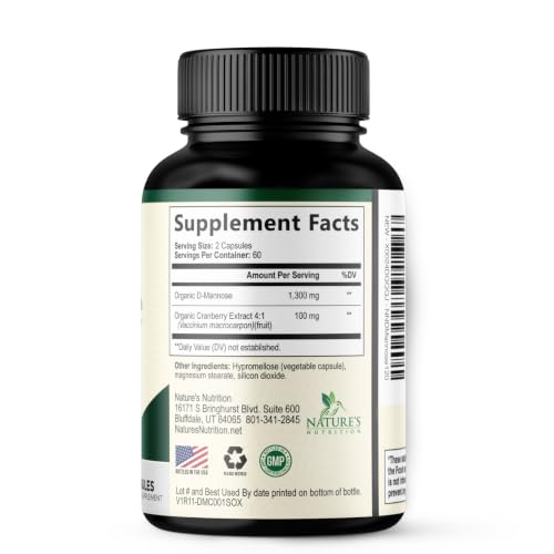 organic d-mannose for bladder comfort