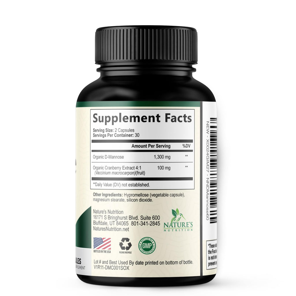 organic D-Mannose for optimal health