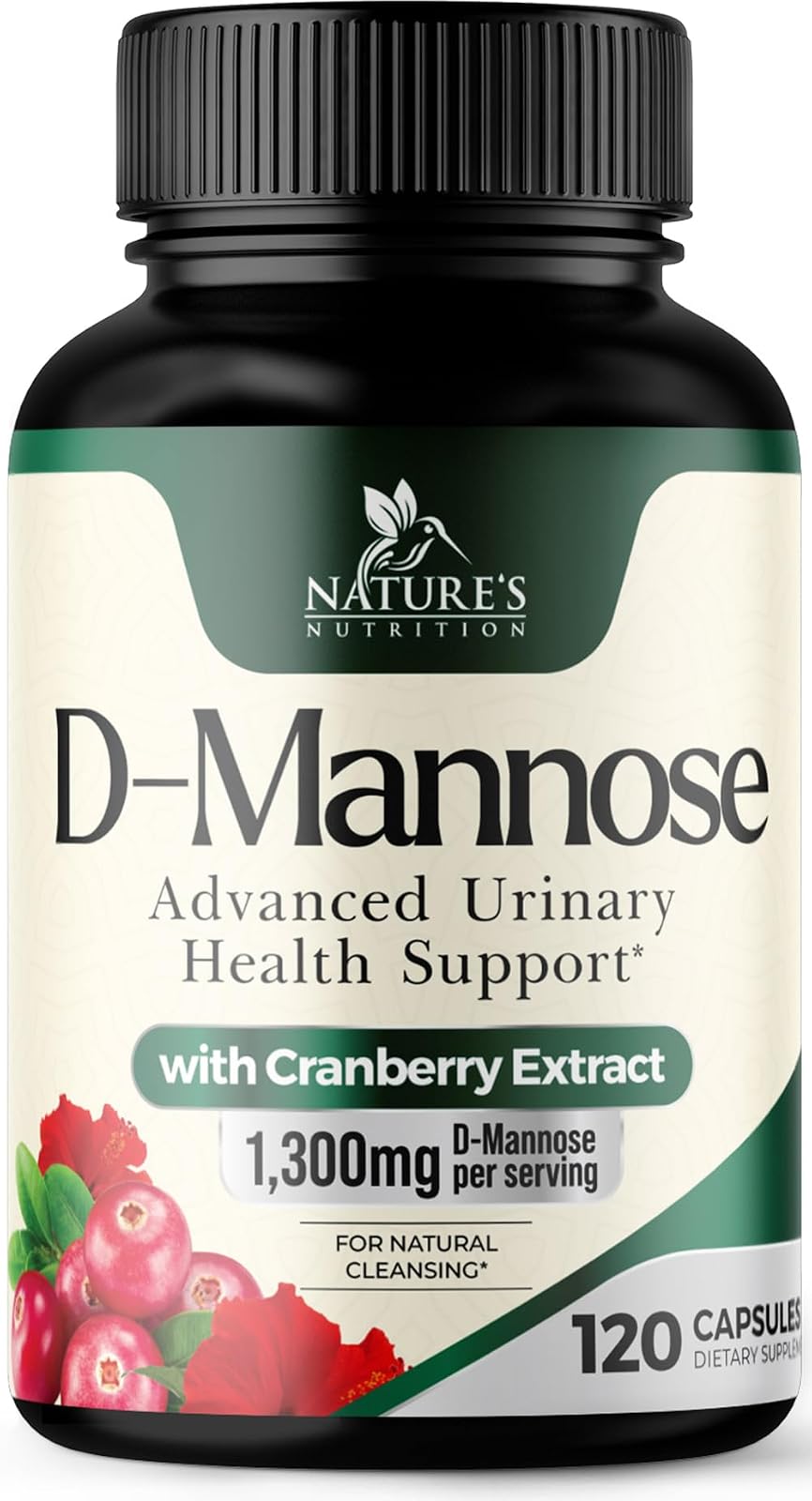 Organic D-Mannose supplement for urinary health