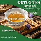 Organic dandelion burdock root infusion