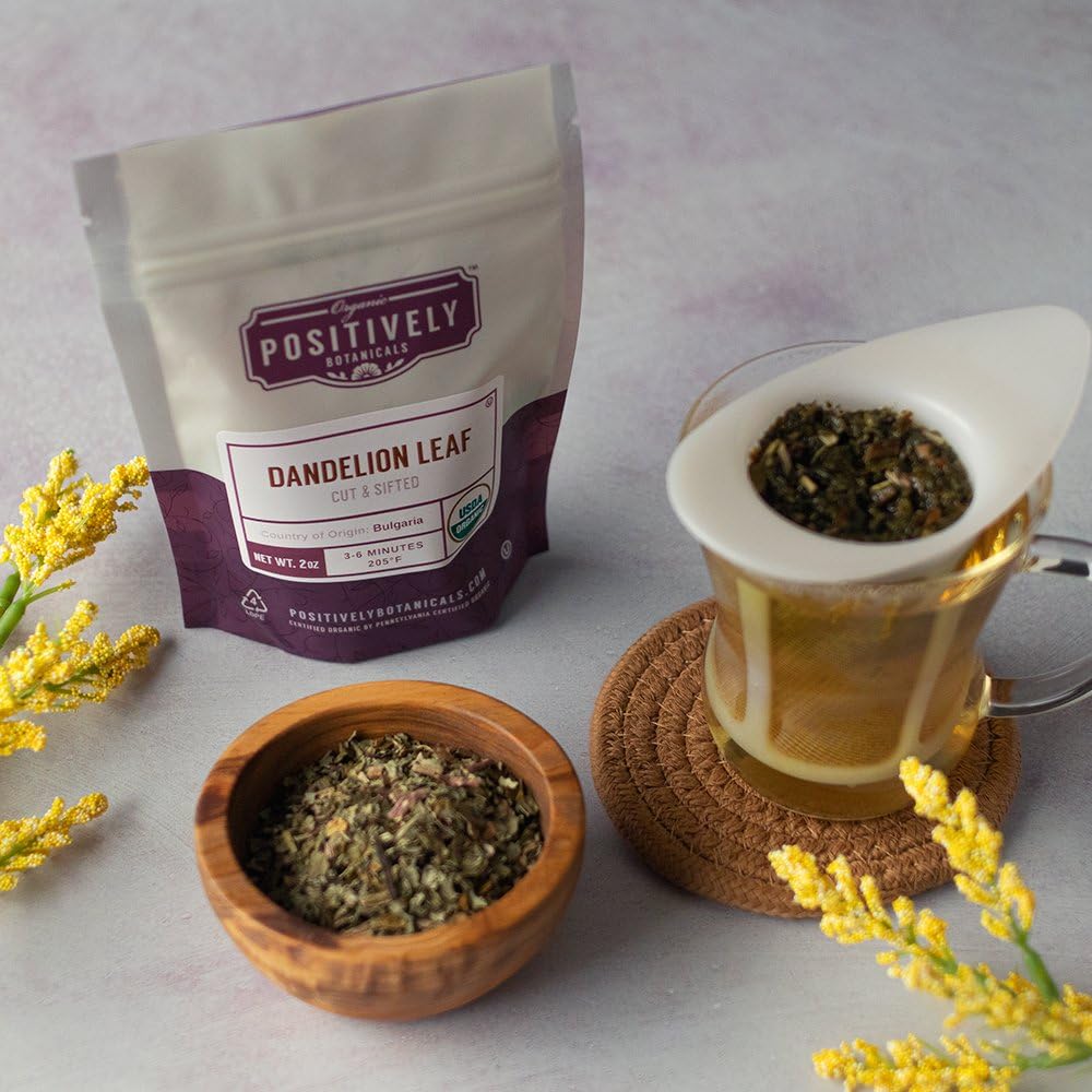 organic dandelion leaf herbal blend