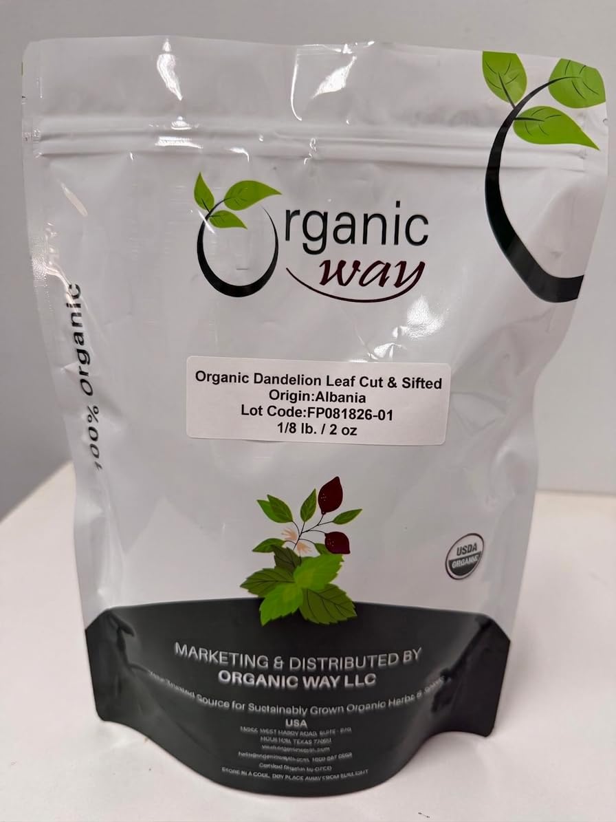 organic dandelion leaf herbal tea
