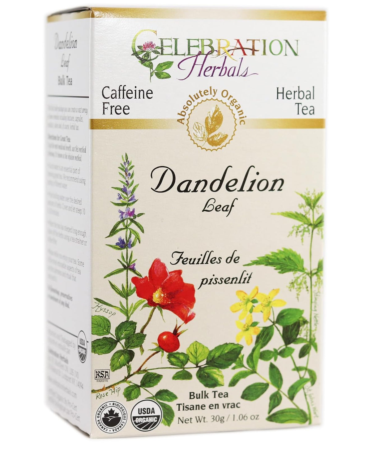 organic dandelion leaf tea benefits