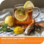 organic dandelion leaf tea experience