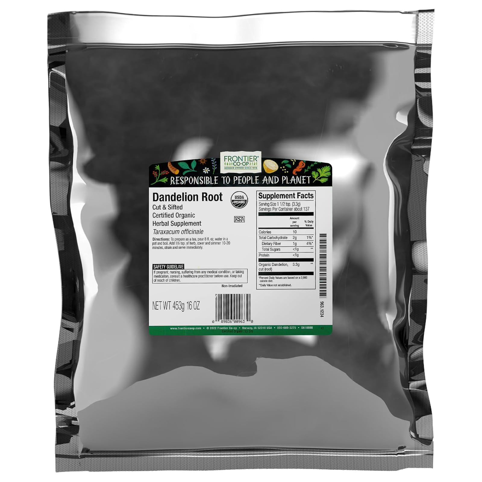 organic dandelion root benefits